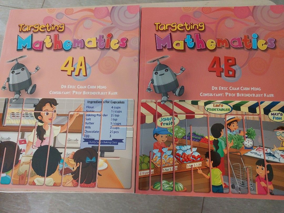 Targeting Mathematics 4A/4B, Hobbies & Toys, Books & Magazines ...