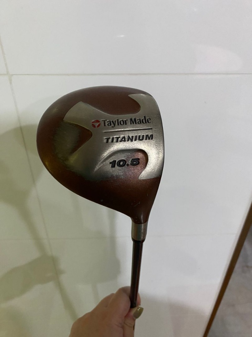 TaylorMade Titanium Driver, Sports Equipment, Sports & Games, Golf on ...