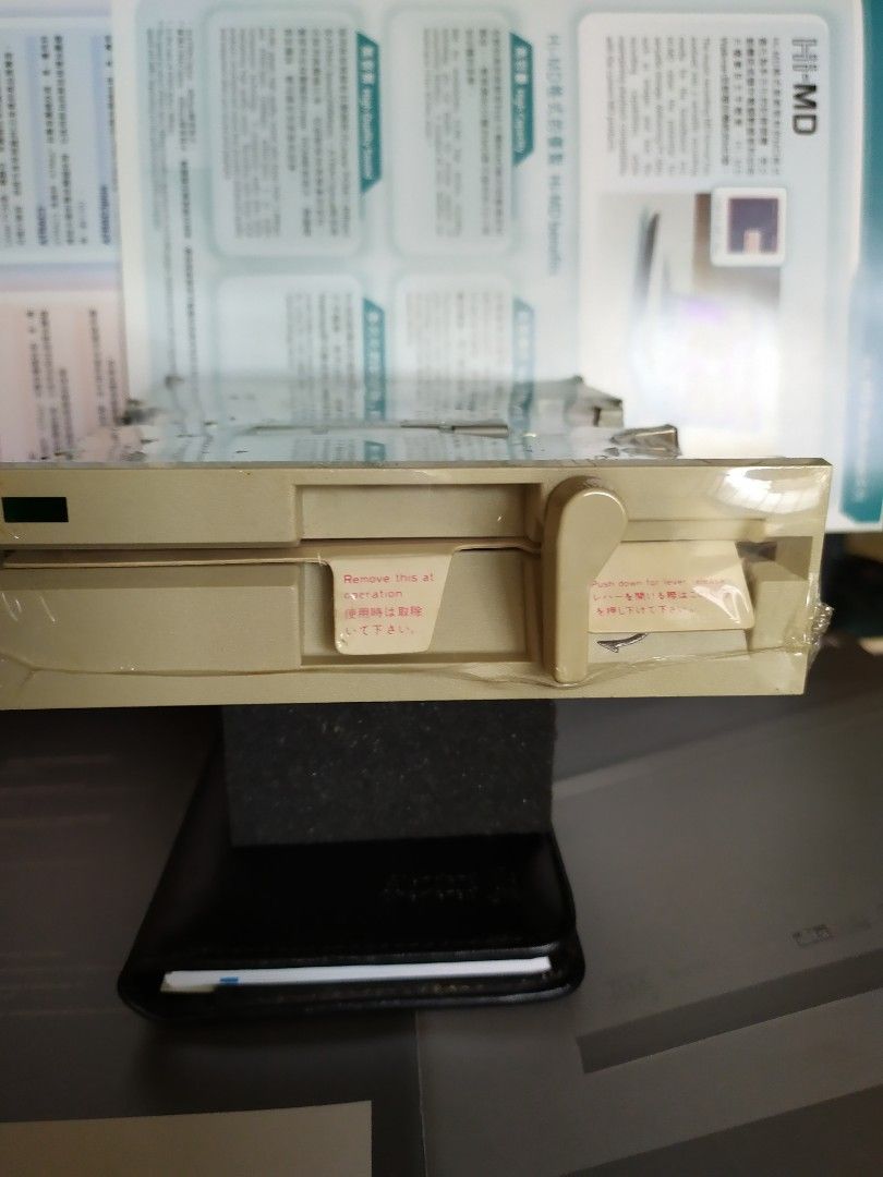 Teac floppy drive and Maxell 1.2MB floppy disk, 電腦＆科技, 電腦周邊及配件, 硬碟及儲存器 ...