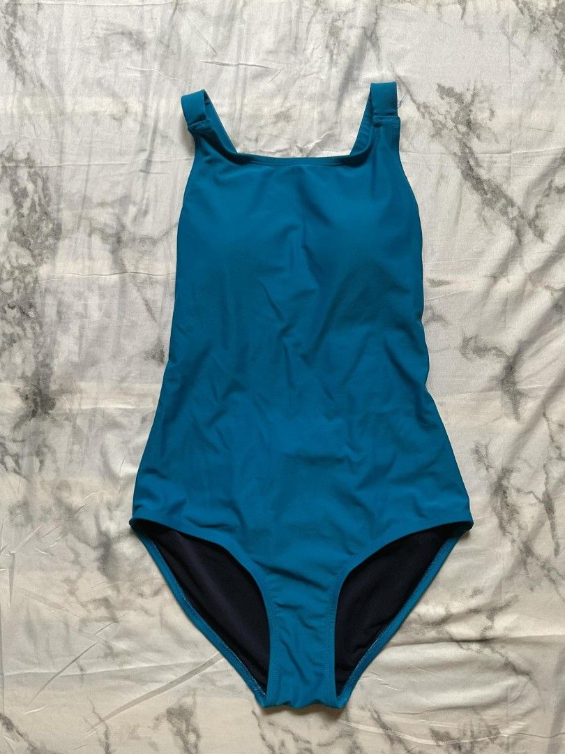 Teal One piece Swimsuit, Women's Fashion, Swimwear, Bikinis & Swimsuits ...