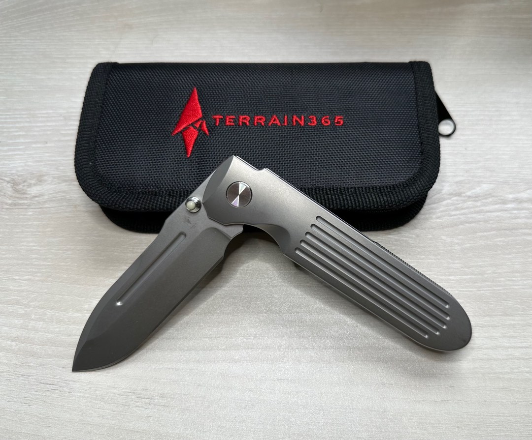 Terrain 365 Invictus AT Ti Titanium with Terravantium dendritic cobalt ...