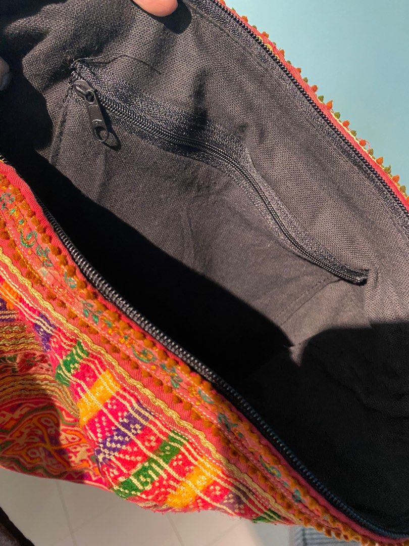 Thai/Burmese ethnic handmade bag, Women's Fashion, Bags & Wallets ...