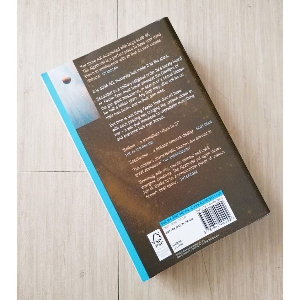 The Algebraist by Iain M Banks, Hobbies & Toys, Books & Magazines ...