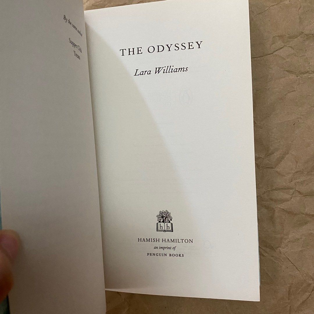 The Odyssey by Lara Williams, Hobbies & Toys, Books & Magazines ...