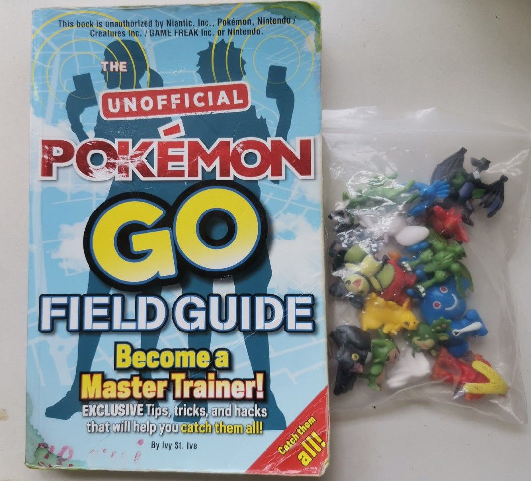 The unofficial Pokemon Field Guide with Pokemon toys, Hobbies & Toys ...