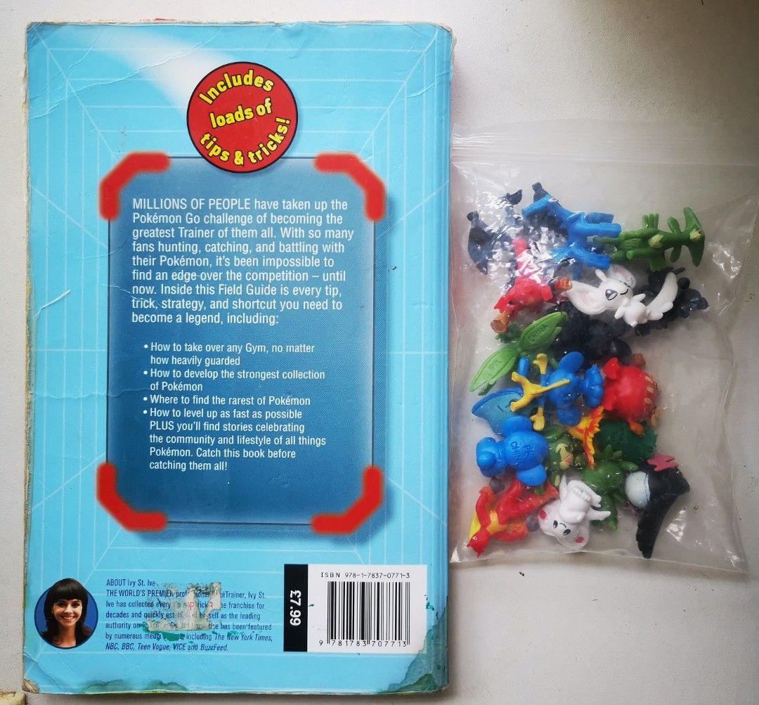 The unofficial Pokemon Field Guide with Pokemon toys, Hobbies & Toys ...