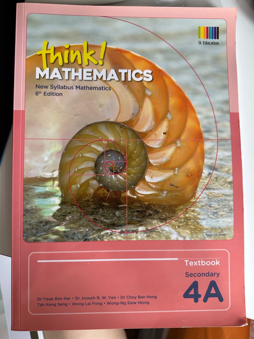 Think! Mathematics 4A/B, Hobbies & Toys, Books & Magazines, Textbooks ...