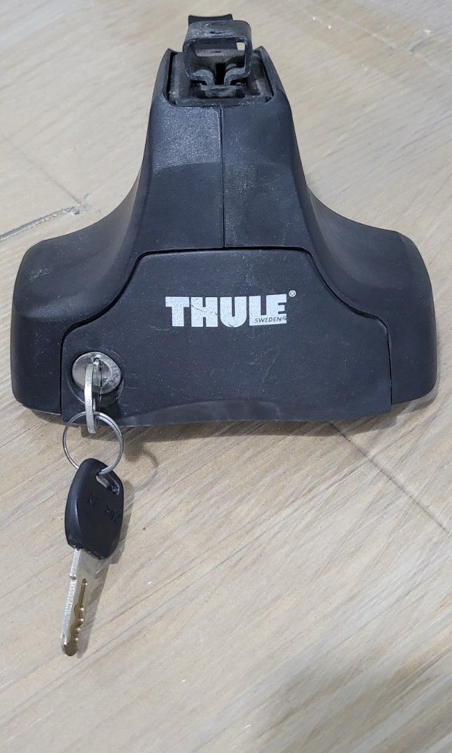 Thule Evo Black Wingbar With Thule Foot Pack, Car Accessories ...