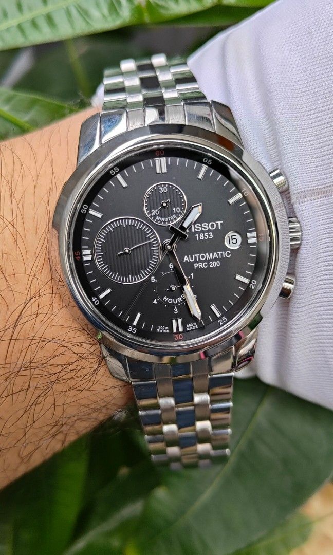 Tissot chronograph automatic PRC 200, Luxury, Watches on Carousell