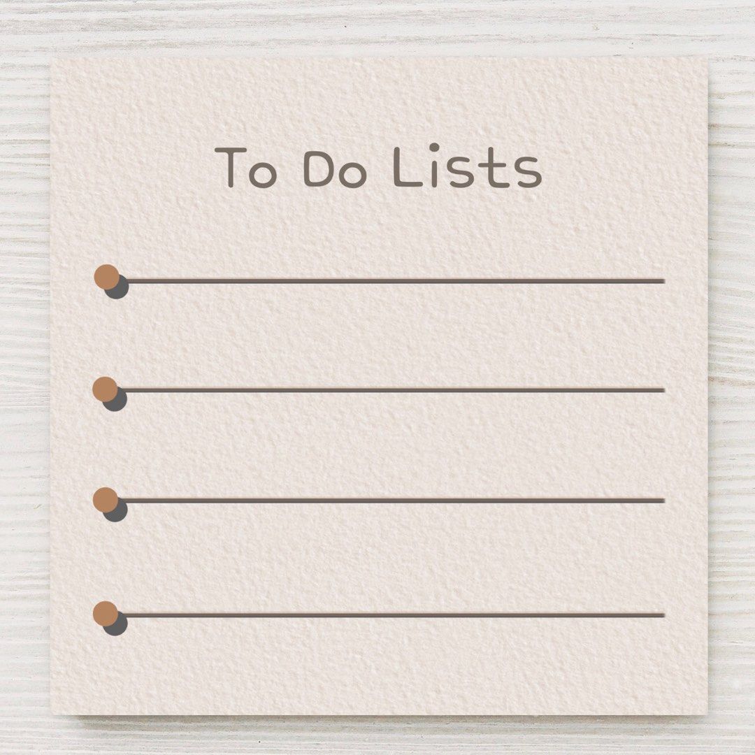 Minimalist To Do Lists | Notepad, Hobbies & Toys, Stationary & Craft ...