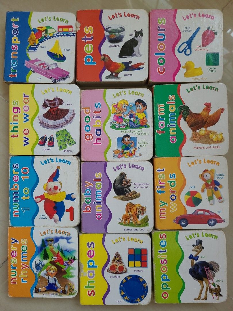 Toddler Little Board Books, Hobbies & Toys, Books & Magazines, Children ...