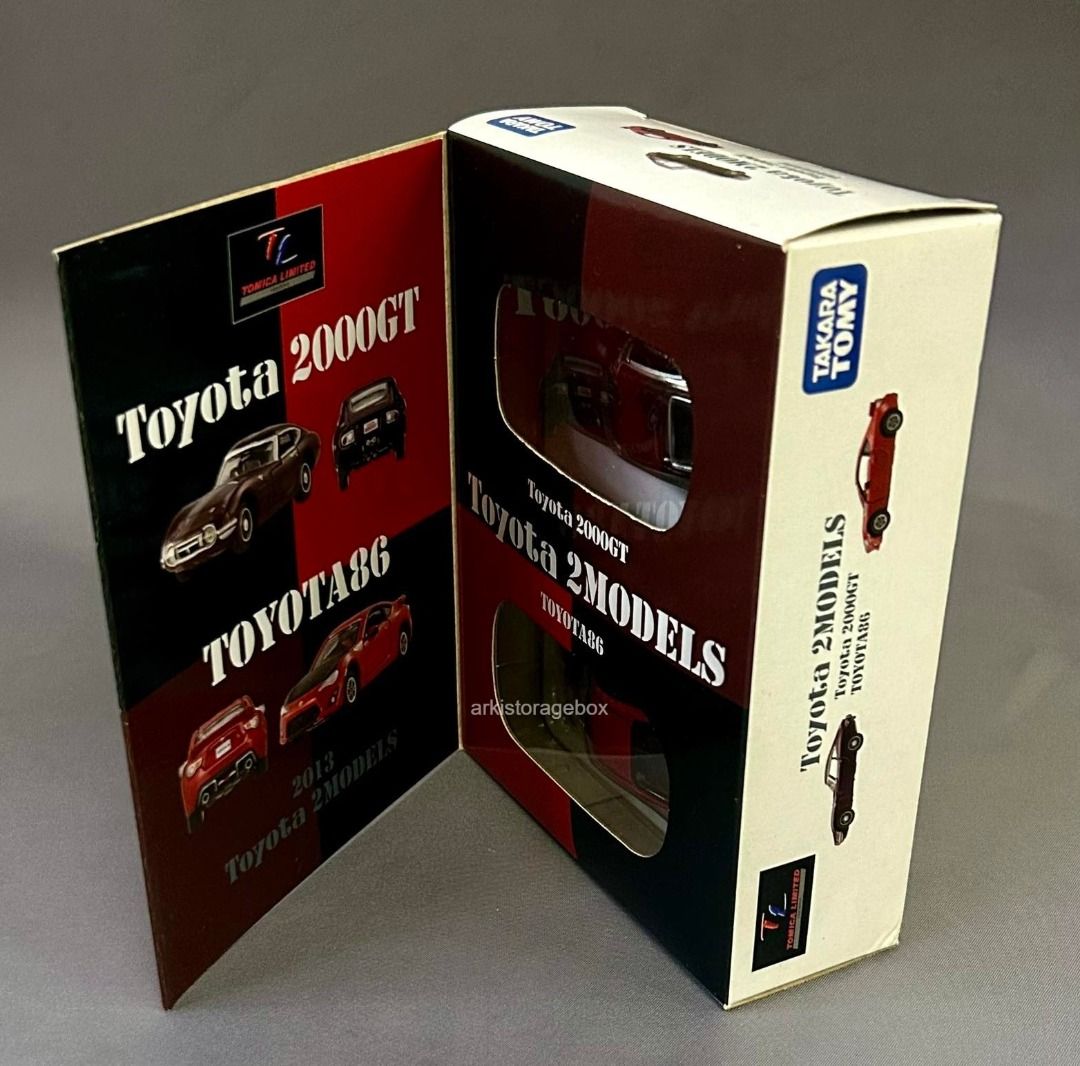 Tomica Limited Toyota 2000GT & 86 2 Models Box Set , Hobbies & Toys ...