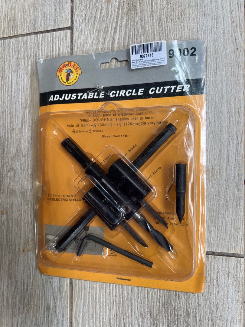 Tools- Adjustable Circle cutter, Everything Else on Carousell