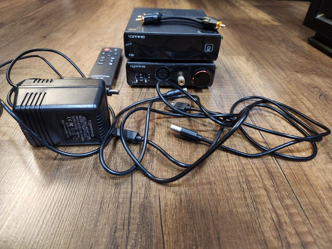 Topping E50 + L50 DAC AMP Stack, Audio, Soundbars, Speakers ...