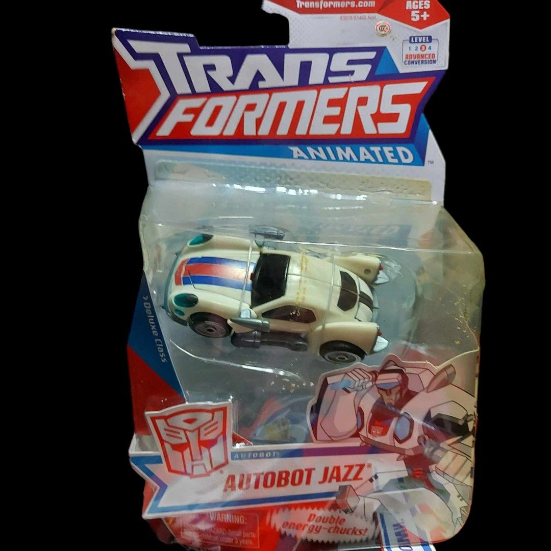 Transformers Animated Autobot Jazz, Hobbies & Toys, Toys & Games on Carousell