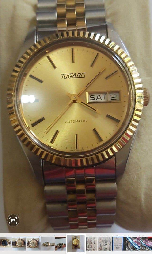 Tugaris automatic swiss, Men's Fashion, Watches & Accessories, Watches ...
