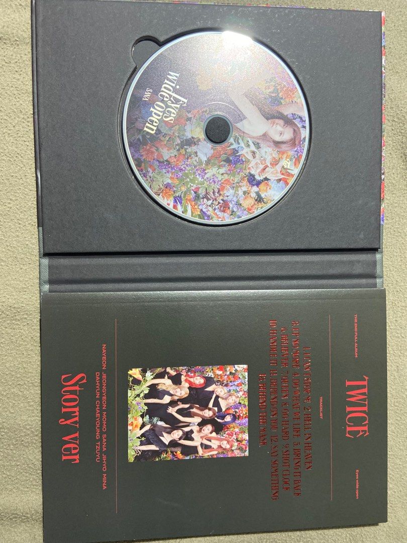 Twice Eyes wide Open (story ver.) set unsealed, Hobbies & Toys ...