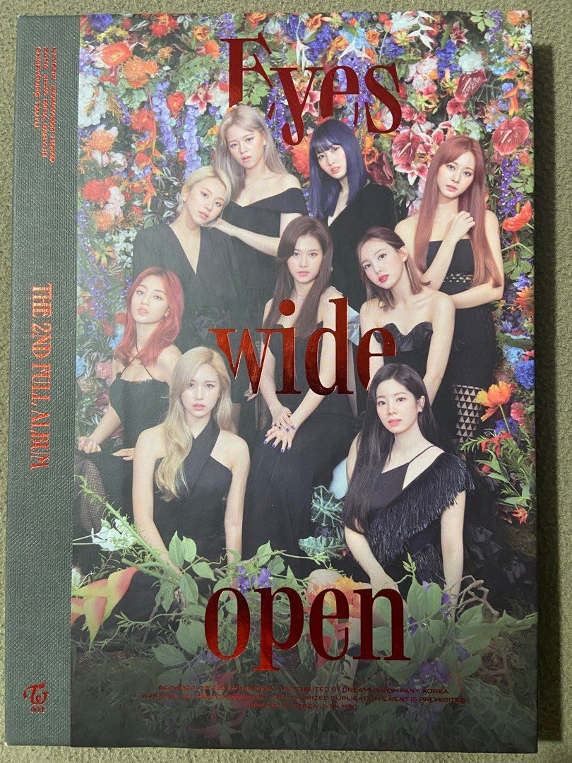 Twice Eyes wide Open (story ver.) set unsealed, Hobbies & Toys ...