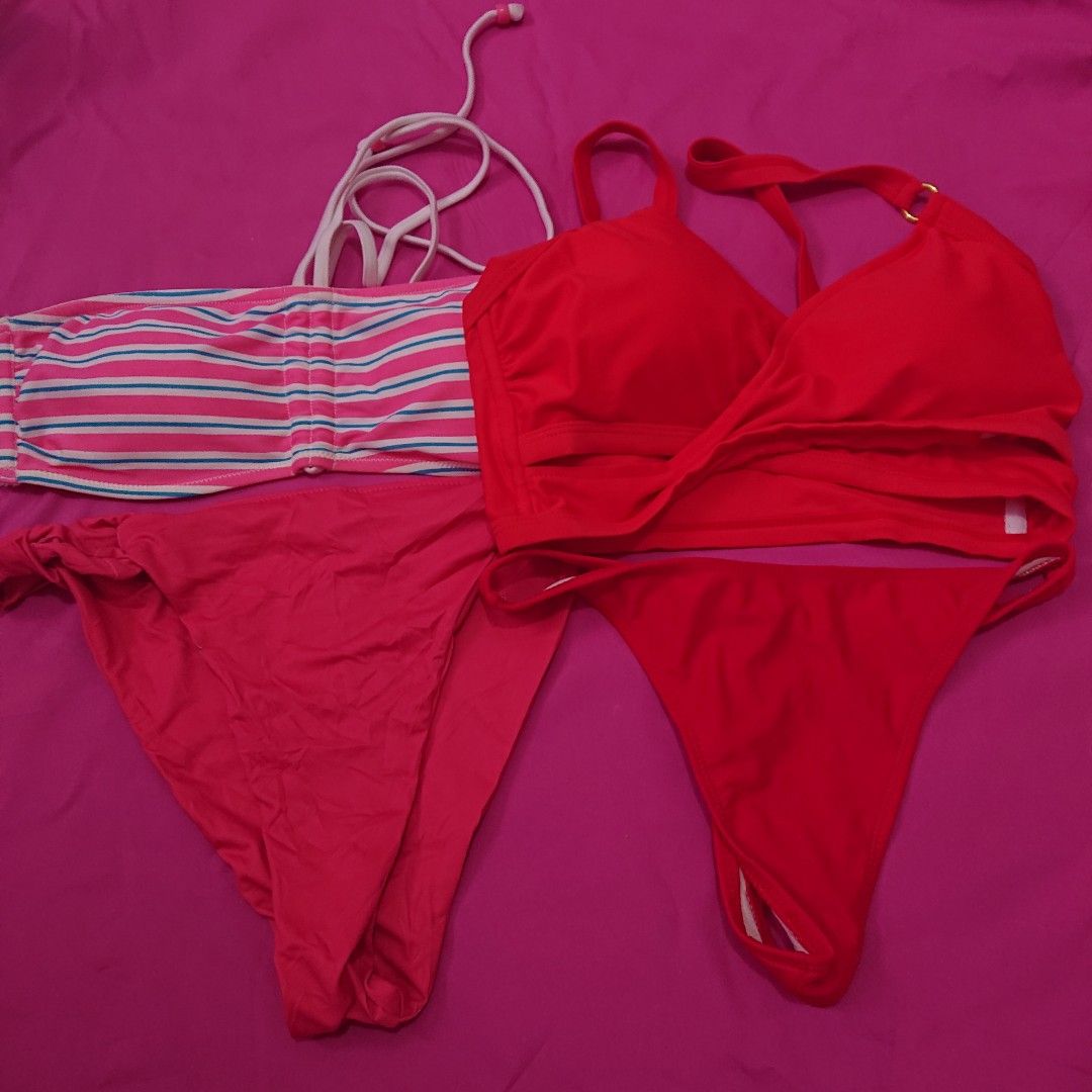 two piece swimsuit bundle, Women's Fashion, Swimwear, Bikinis ...