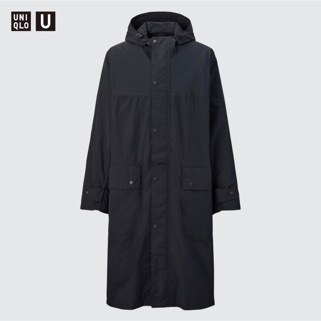 Uniqlo U Packable Long Coat, Men's Fashion, Coats, Jackets and ...