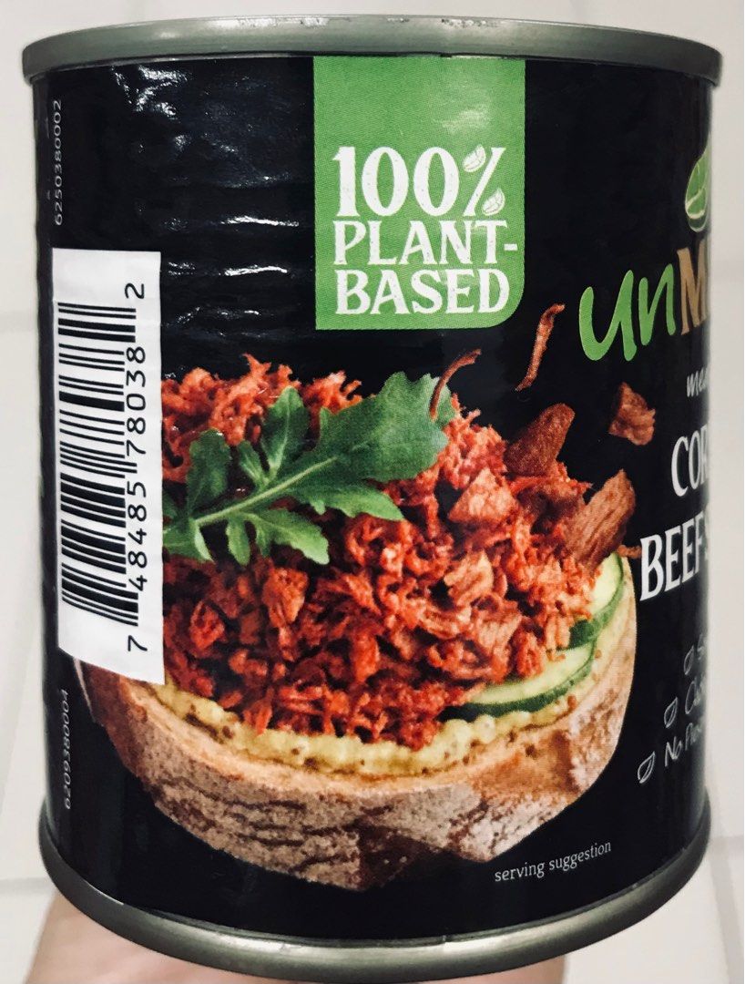 unMEAT Meat-Free Corned Beef Style 200g 100% Plant Based, Food & Drinks ...