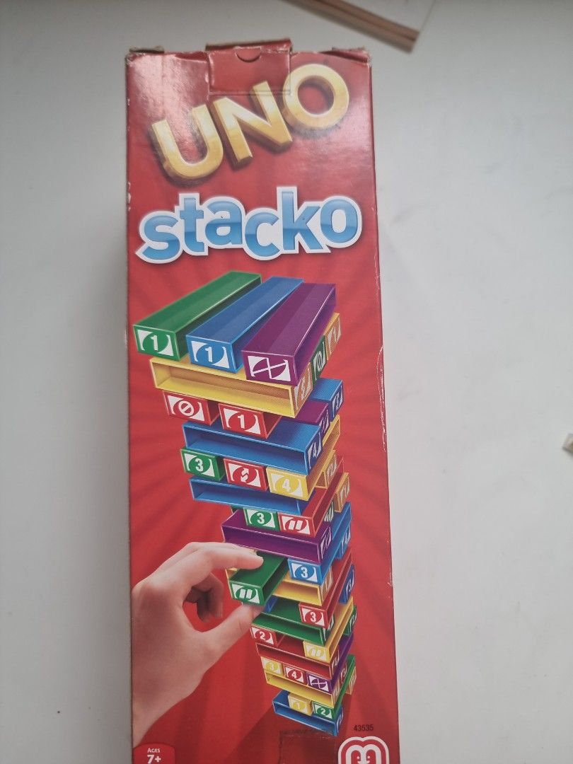 Uno stacko, Hobbies & Toys, Toys & Games on Carousell
