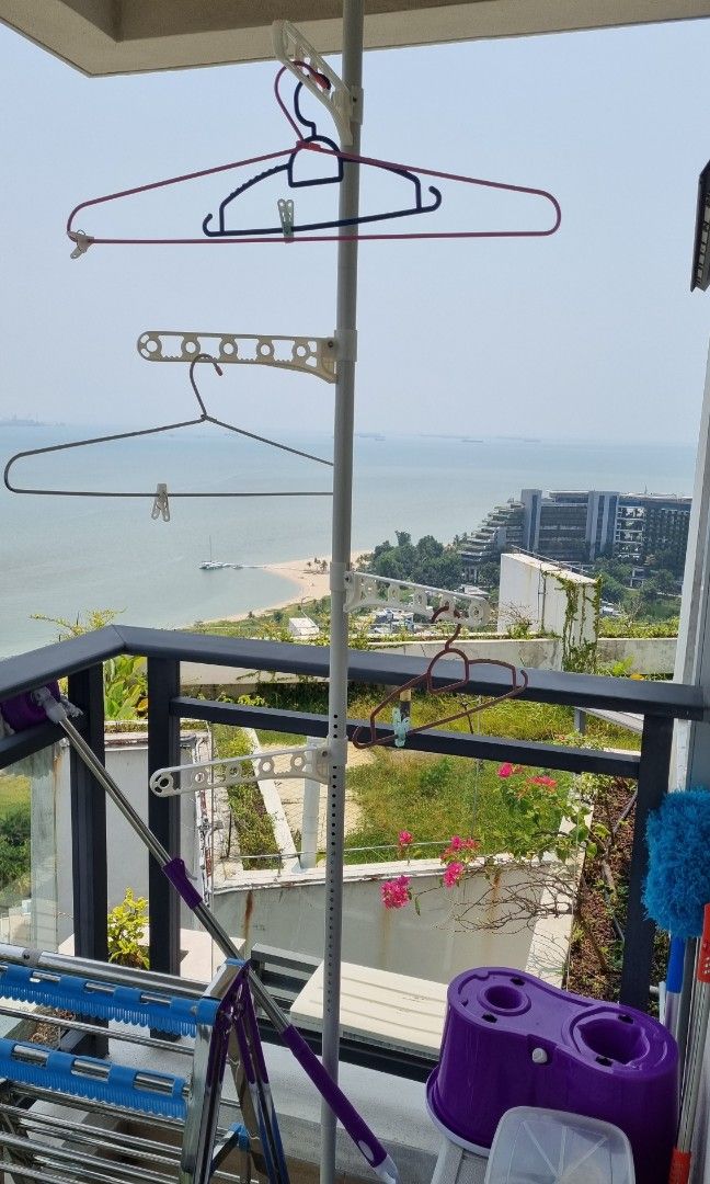 Vertical clothes rack, Furniture & Home Living, Home Improvement ...