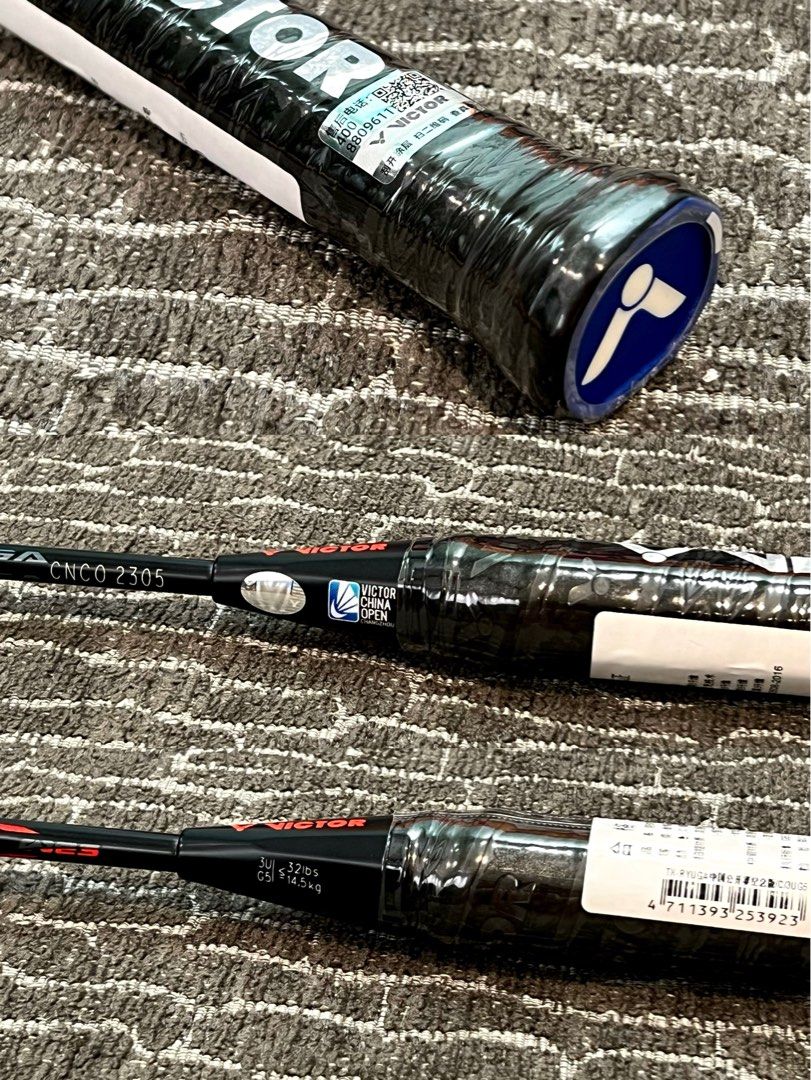 VICTOR Thruster RYUGA China Open Limited Edition, Sports Equipment, Sports & Games, Racket ...