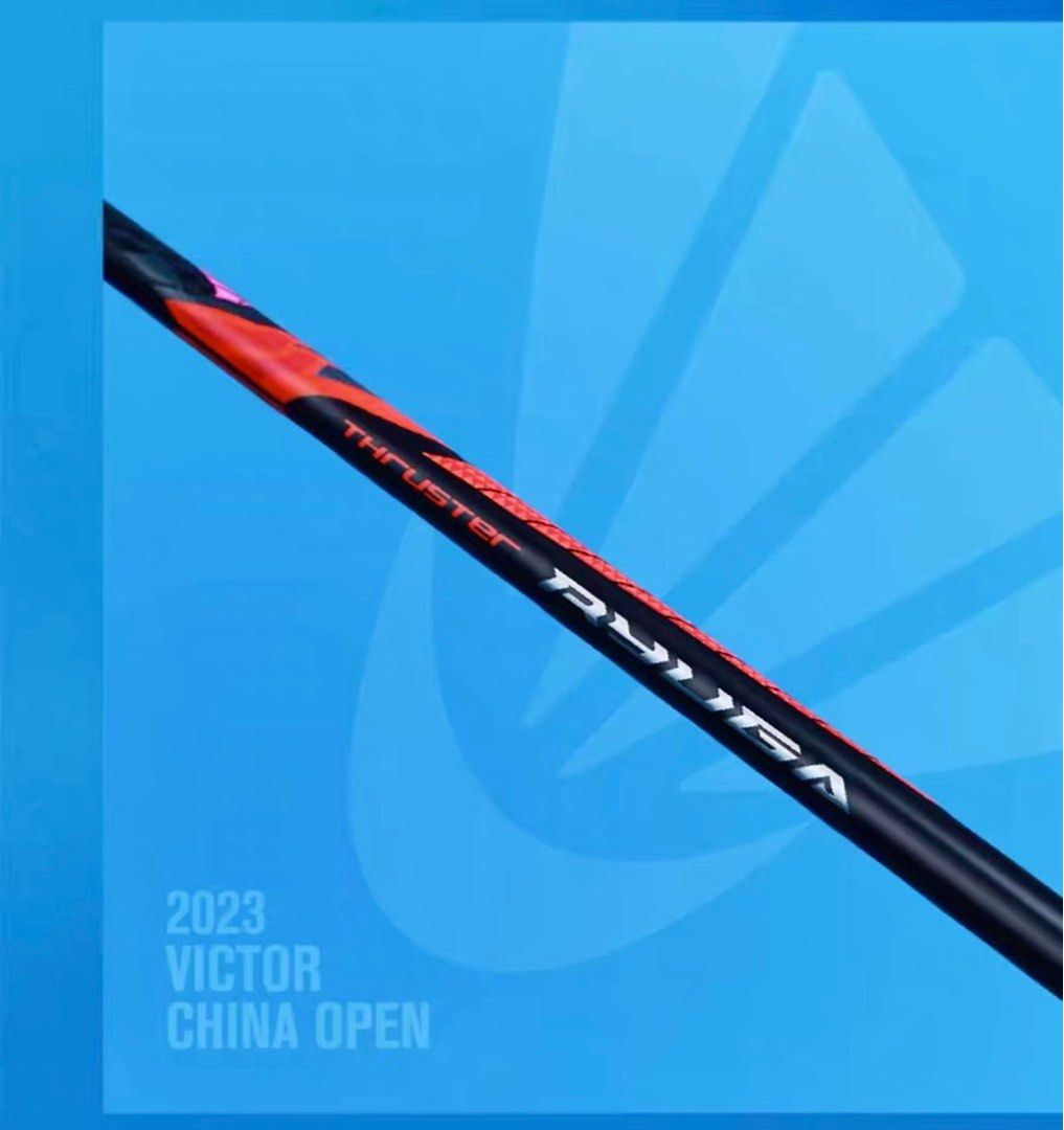 VICTOR Thruster RYUGA China Open Limited Edition, Sports Equipment, Sports & Games, Racket ...