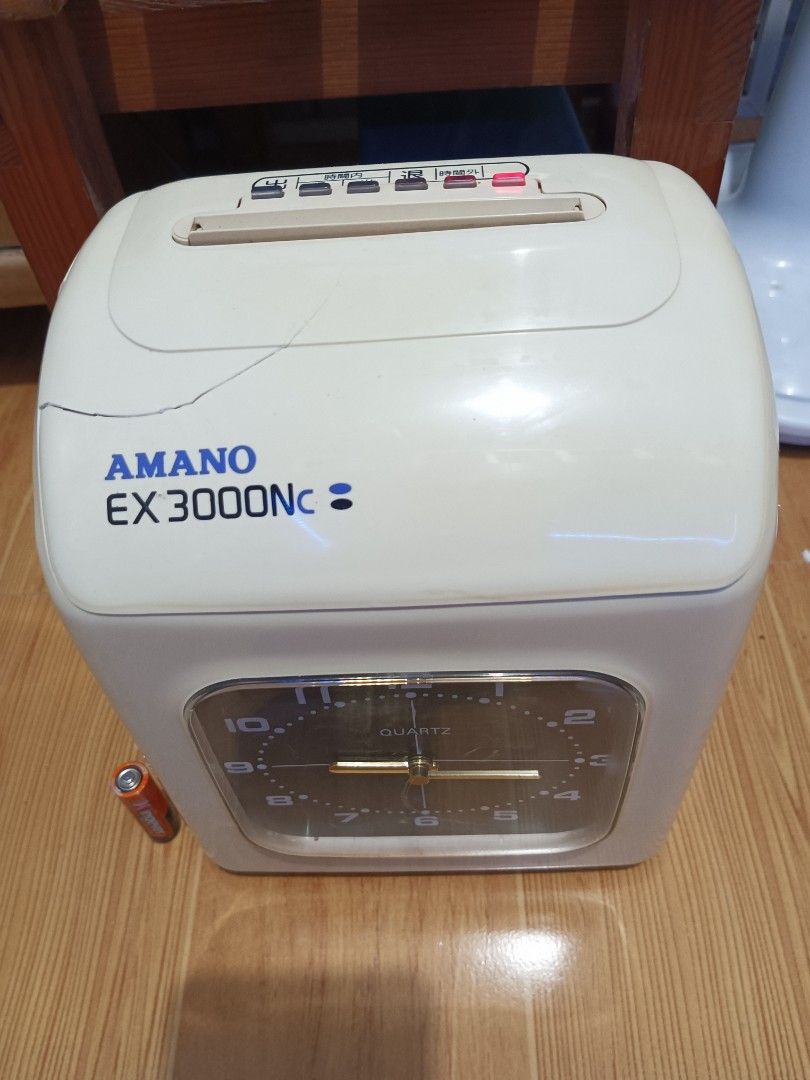 Vintage Amano Ex3000nc Electronic Time recorder Bundy Clock | read first!, Hobbies & Toys ...