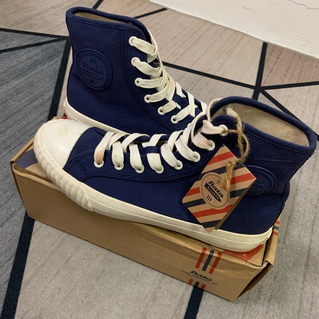 vintage bata bullets highcut, Men's Fashion, Footwear, Sneakers on ...