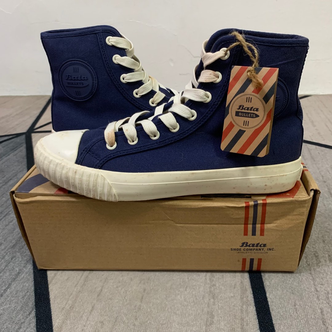 vintage bata bullets highcut, Men's Fashion, Footwear, Sneakers on ...