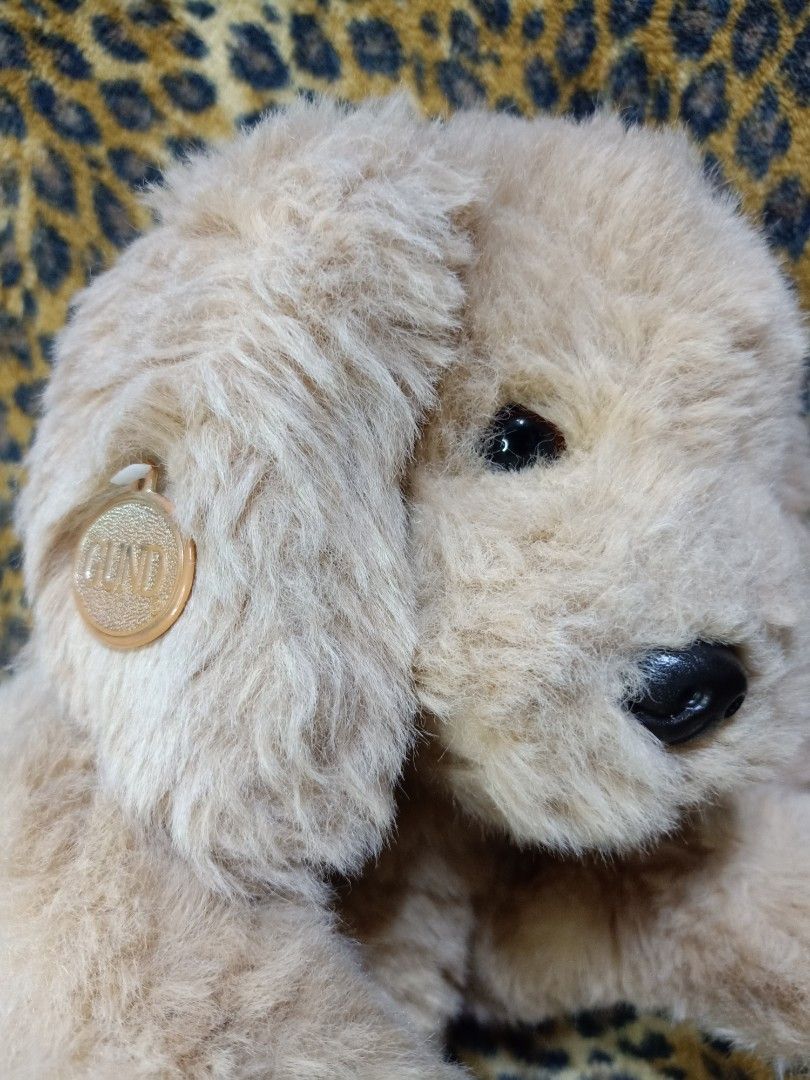 VINTAGE LARGE SIZE 1985 GUND BRAND MUTTSY LABRADOR GOLDEN RETRIEVER ...