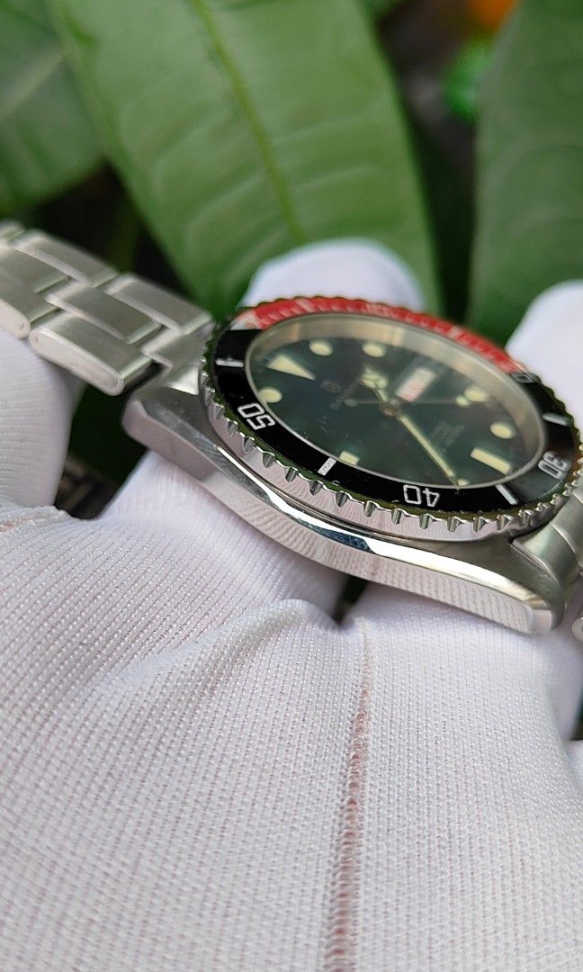 Vintage Sandoz submariner automatic "coke", Luxury, Watches on Carousell