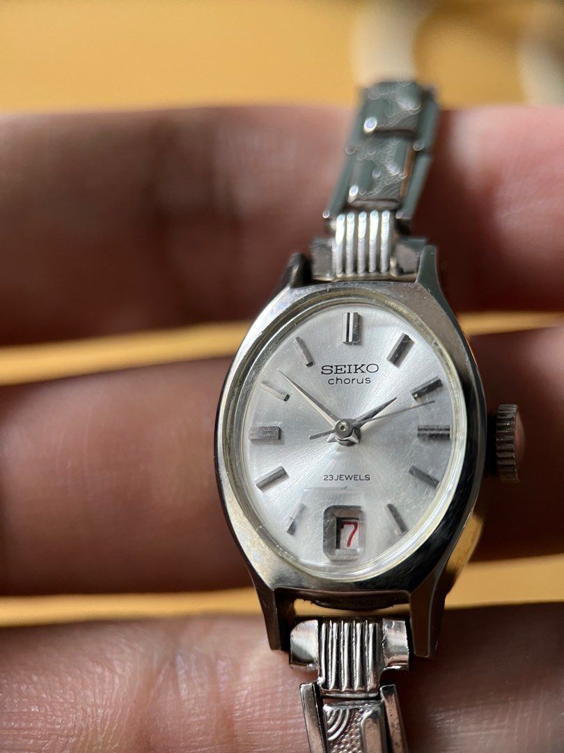 Vintage Seiko Chorus (Ladies), Luxury, Watches on Carousell