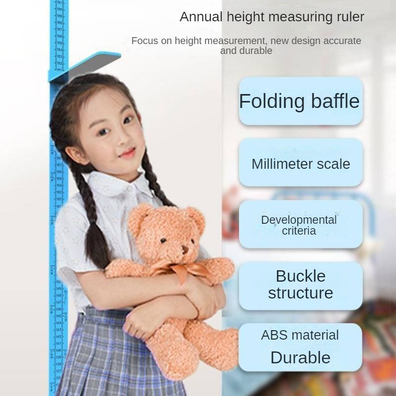 Wall Height Chart Children Height Ruler Measurement For Kids 0-200cm ...