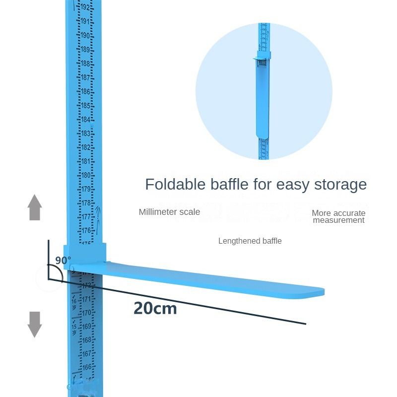 Wall Height Chart Children Height Ruler Measurement For Kids 0-200cm ...