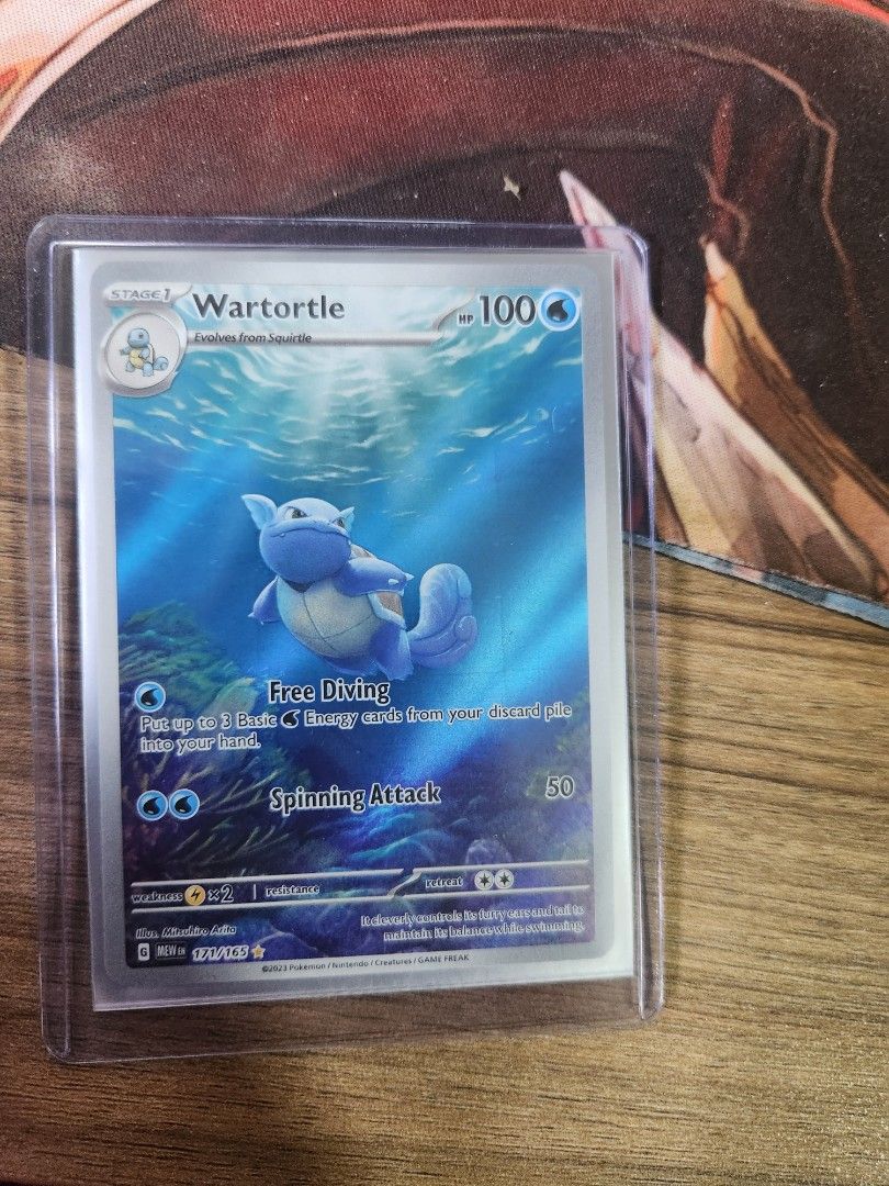 Wartortle 151, Hobbies & Toys, Toys & Games on Carousell