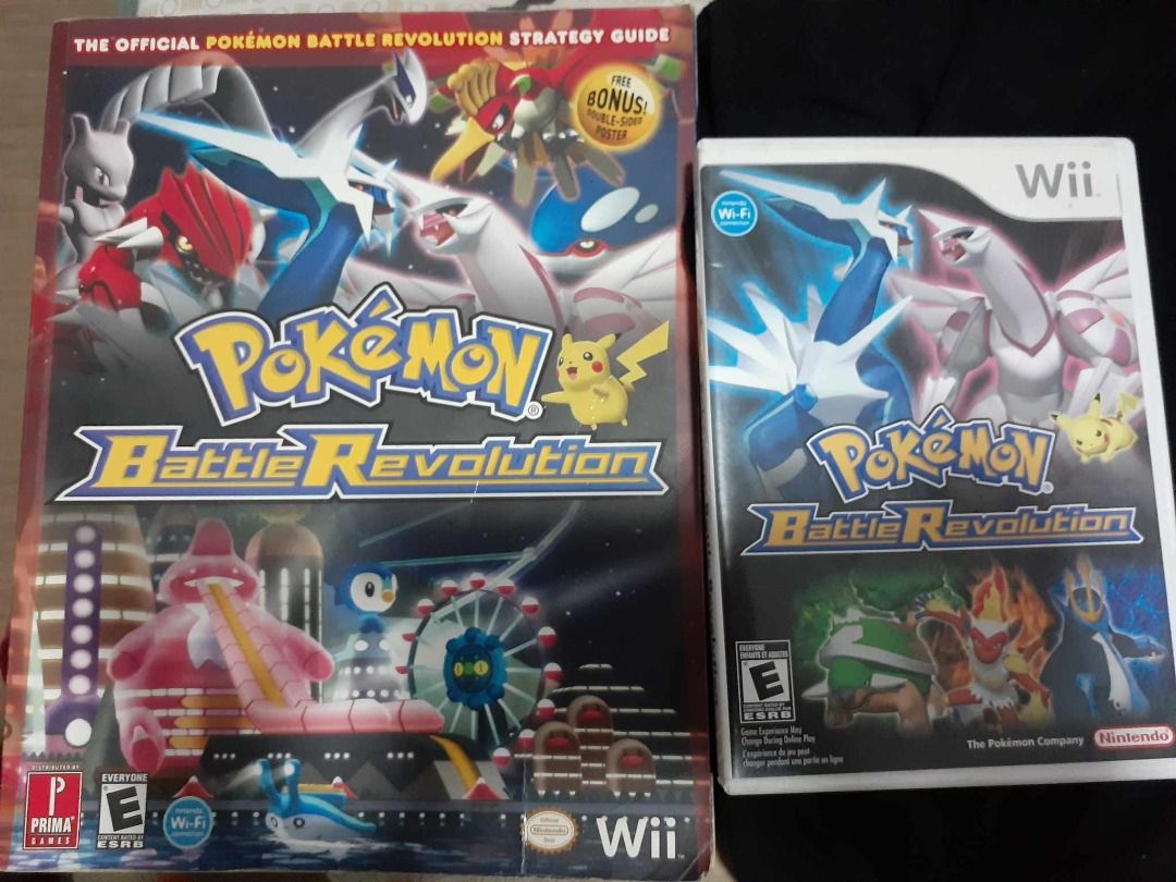 Wii Pokemon Battle Revolution with Official Strategy Guide (Read First ...