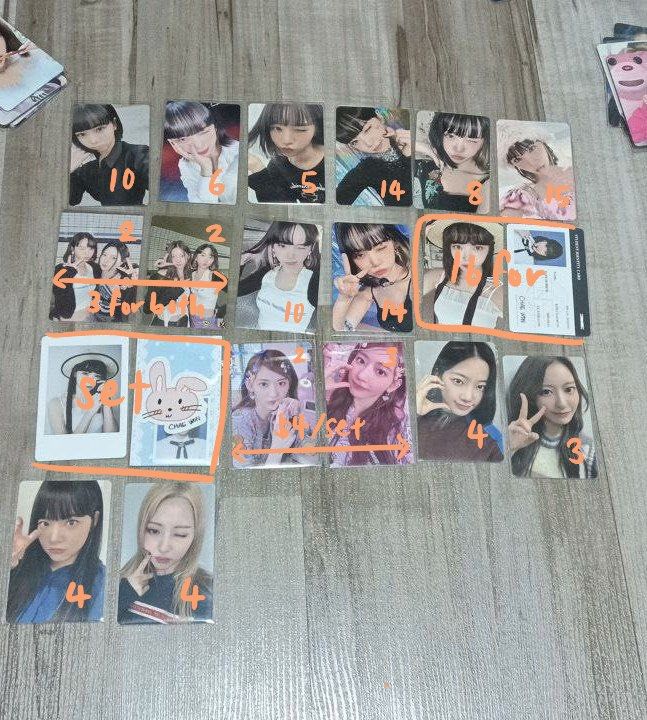 (wts) assorted lesserafim pcs candy chaewon sakura eunchae yunjin ...