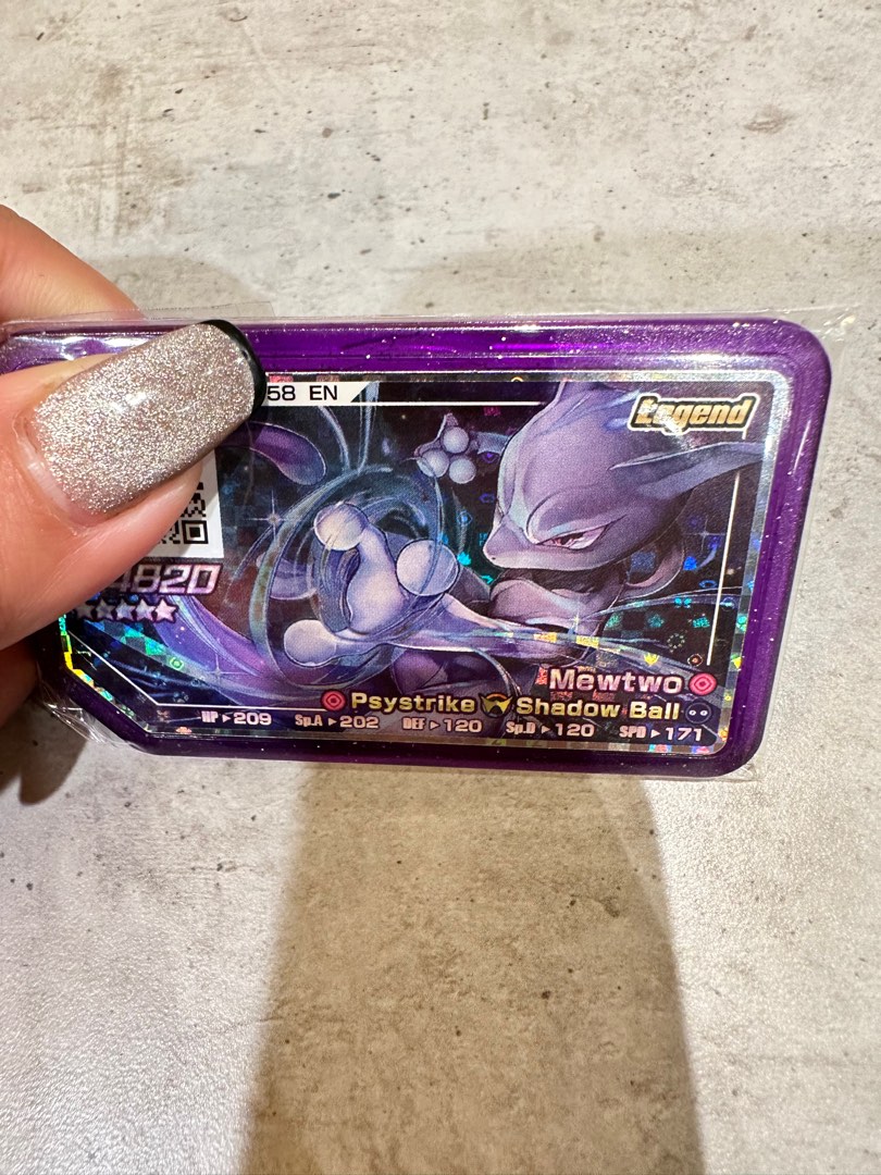 WTS Rush 1 Mewtwo Gaole disc., Hobbies & Toys, Toys & Games on Carousell