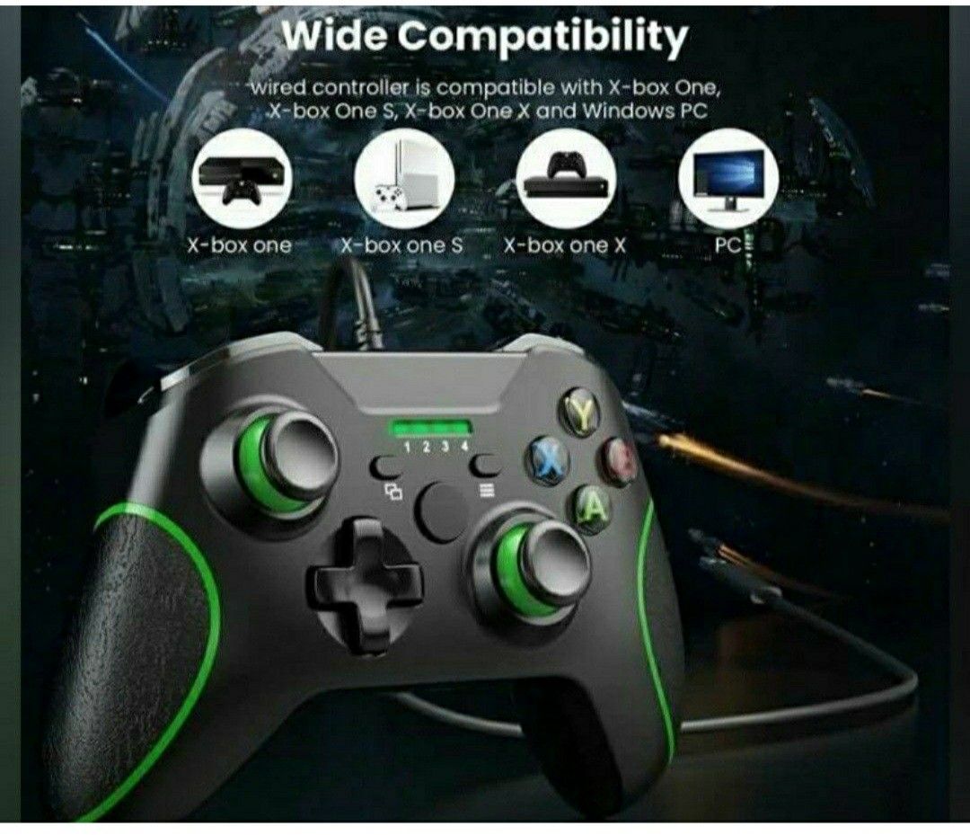 Xbox One wired Controller, Video Gaming, Gaming Accessories ...