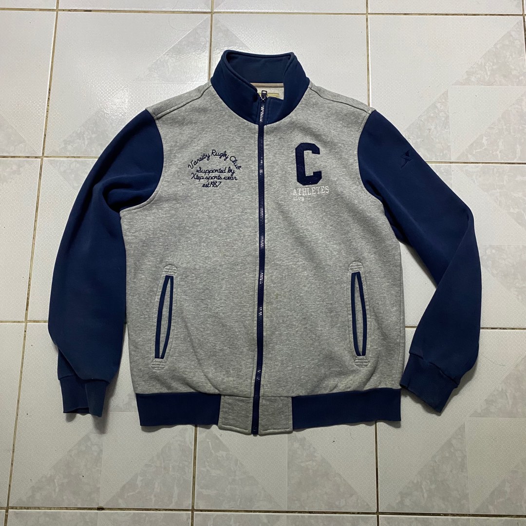 Xtep Varsity Rugby Club Jacket, Men's Fashion, Coats, Jackets and ...