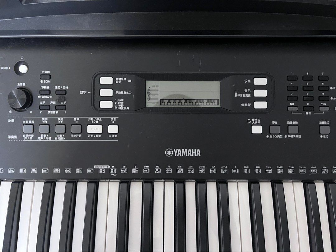 Yamaha Keyboard E363 full set, Hobbies & Toys, Music & Media, Musical ...