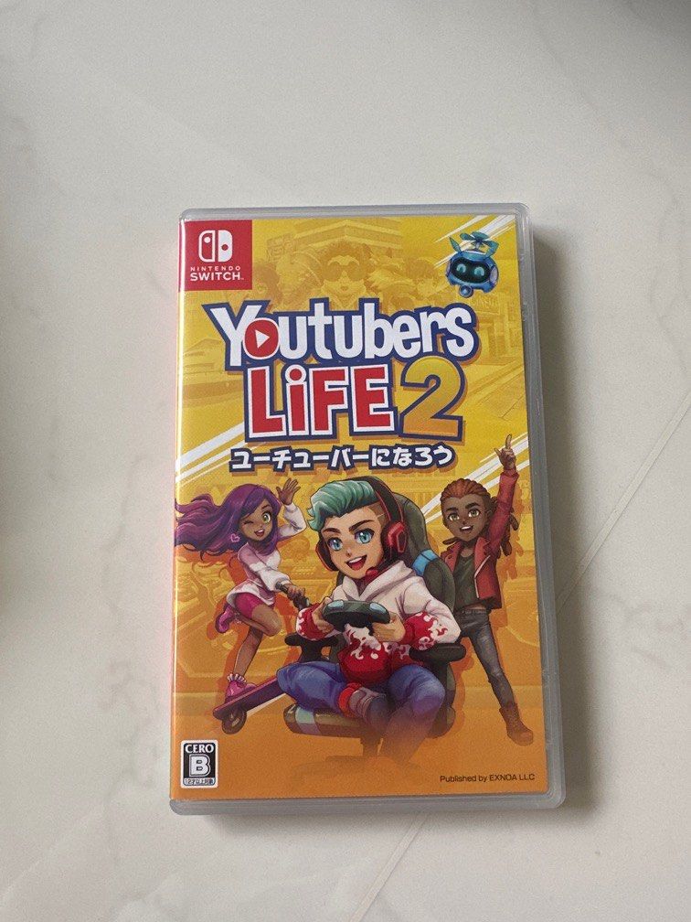 YouTubers Life 2 Switch Game, Video Gaming, Video Games, Nintendo on Carousell