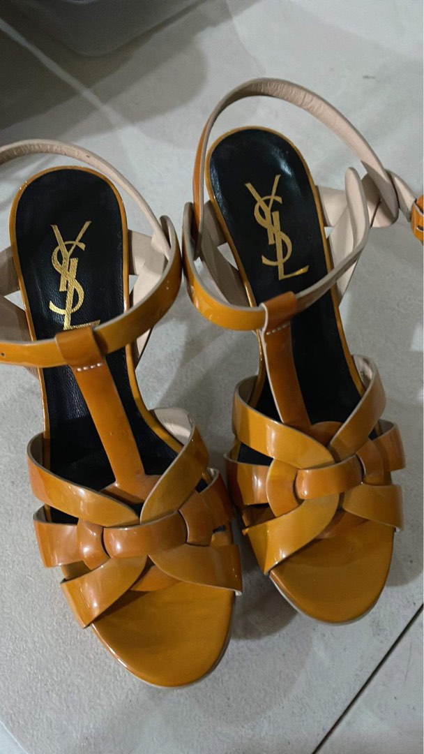 YSL Tribute, Women's Fashion, Footwear, Sandals on Carousell