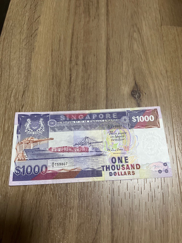 $1000 Ship Old note, Hobbies & Toys, Memorabilia & Collectibles ...