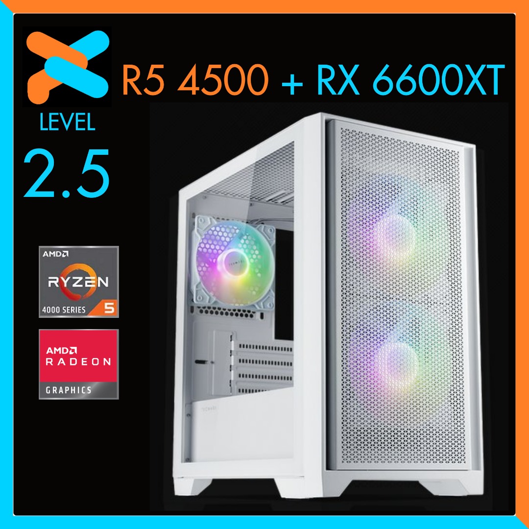 165Hz RYZEN 5 Gaming PC R5 4500 + RX 6600XT Radeon (Faster than RTX ...