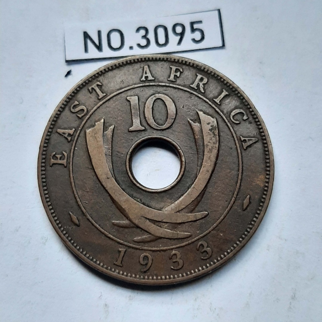 1933 10 CENTS EAST AFRICA, Hobbies & Toys, Memorabilia & Collectibles, Currency on Carousell