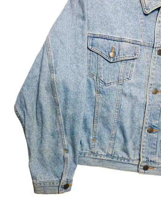 1980s Mr. Junko - Western Boxy Denim Jacket, Fesyen Pria, Pakaian ...
